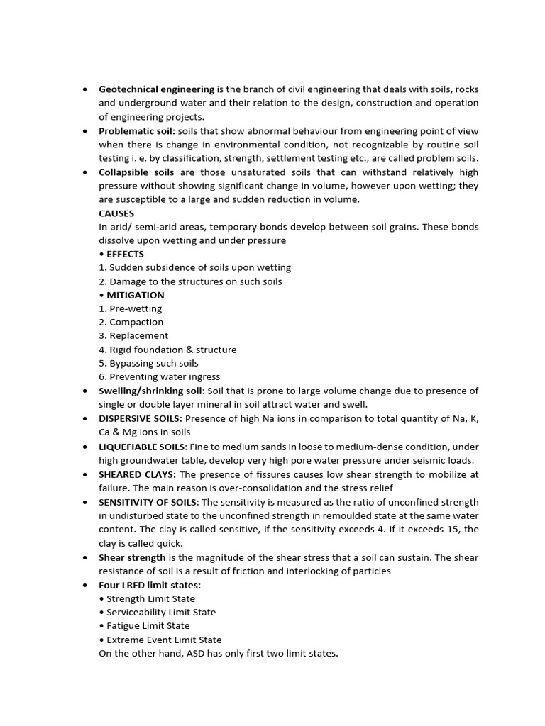 Geotech | PDF | Home & Garden | Science & Mathematics