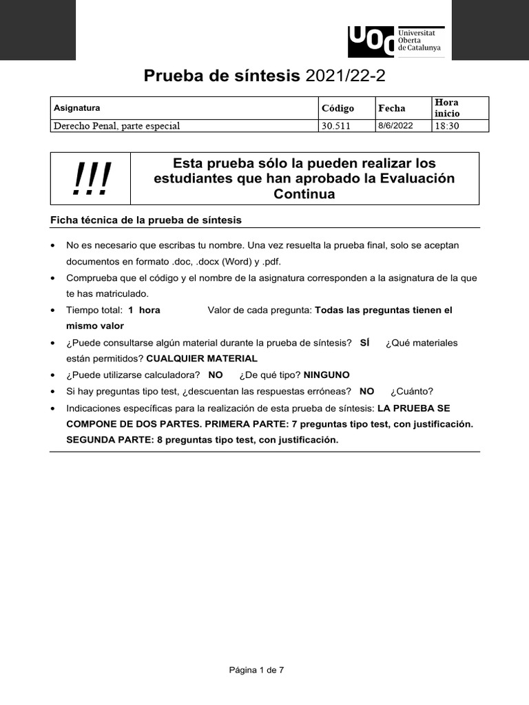 examen uoc | PDF