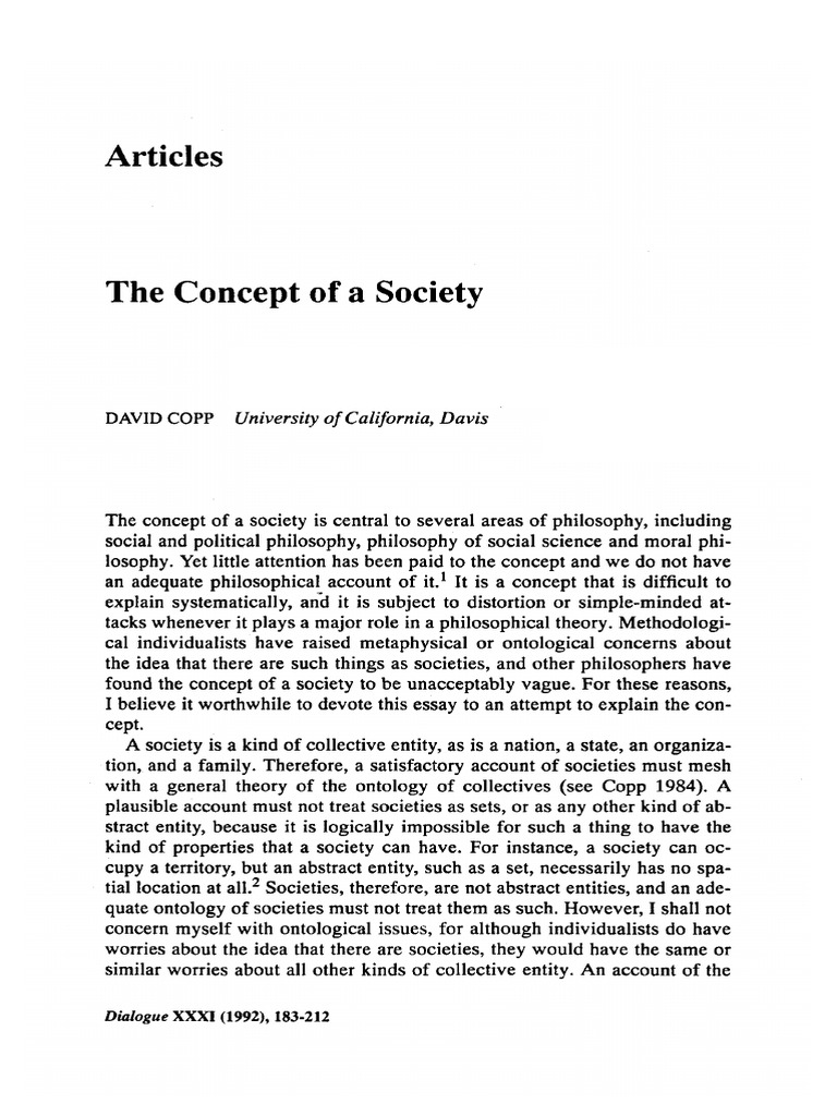 UNDERSTANDING SOCIETY A Guide | PDF | Philosophy