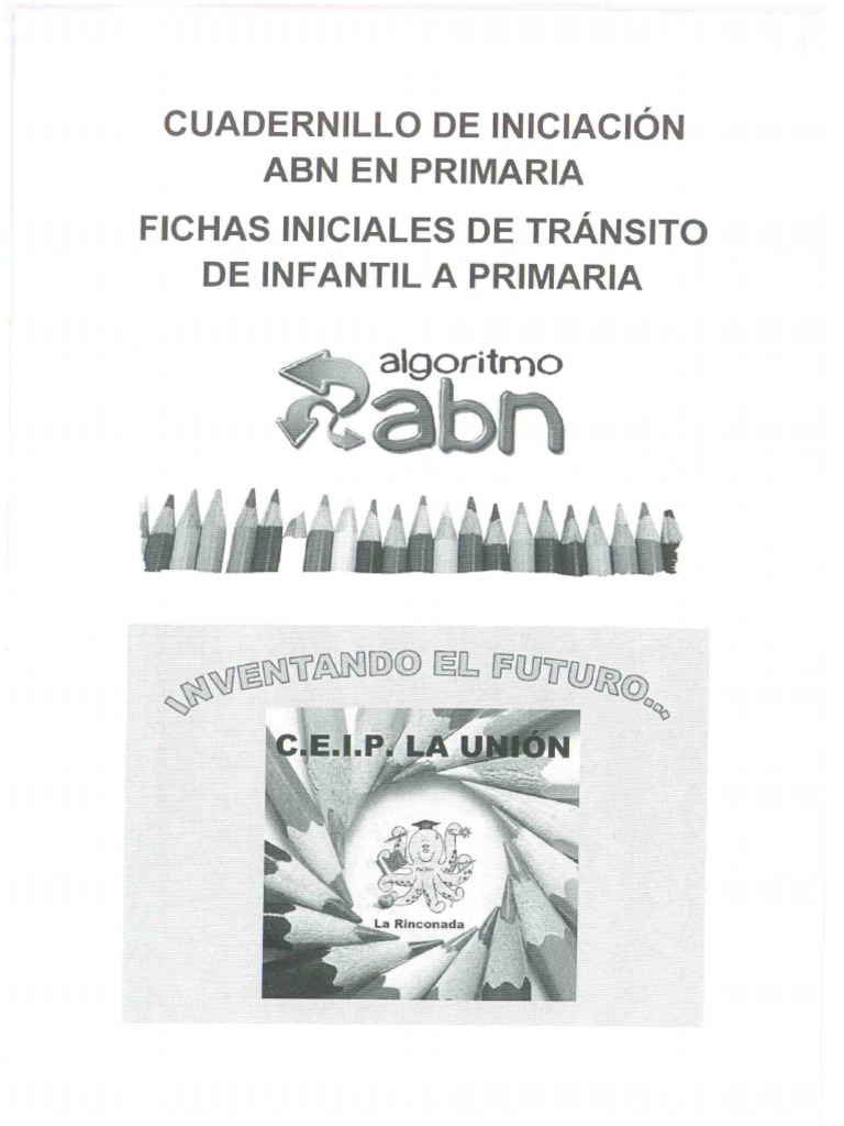 INICIACIÓN ABN 1 Tránsito de Infantil A PRIMARIA | PDF