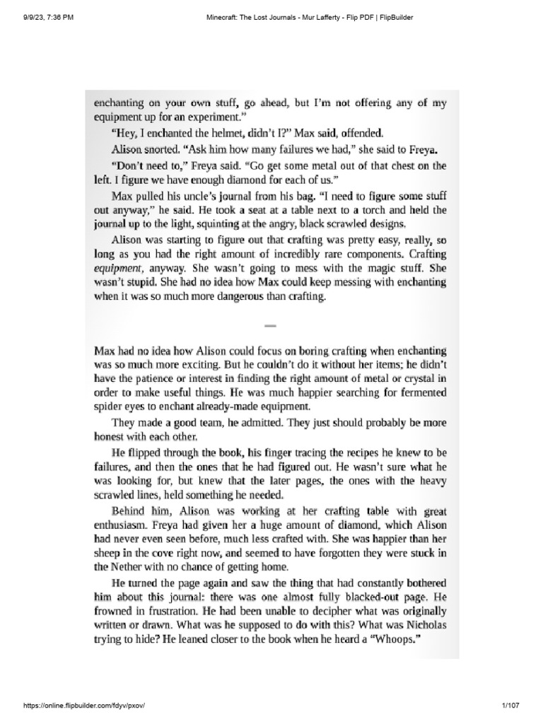 Minecraft - The Lost Journals 2 | PDF | Games & Activities | History