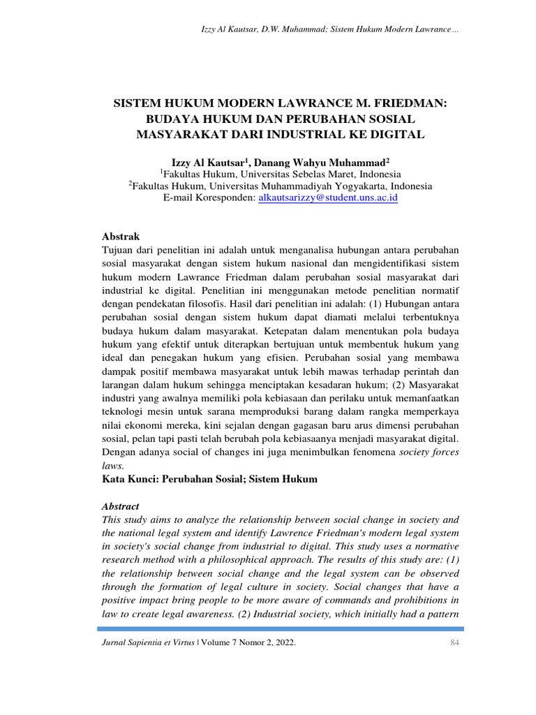 Legal Teori Friedman | PDF