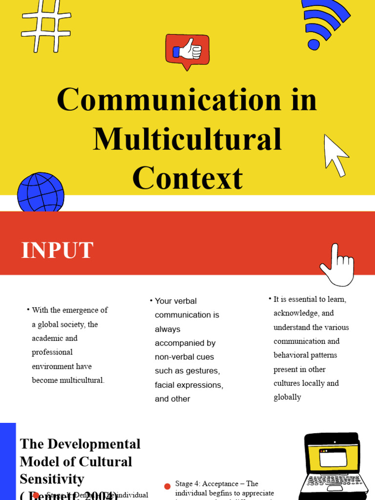 Ppt. Multicultural Context.1 | PDF | Communication | Human Communication