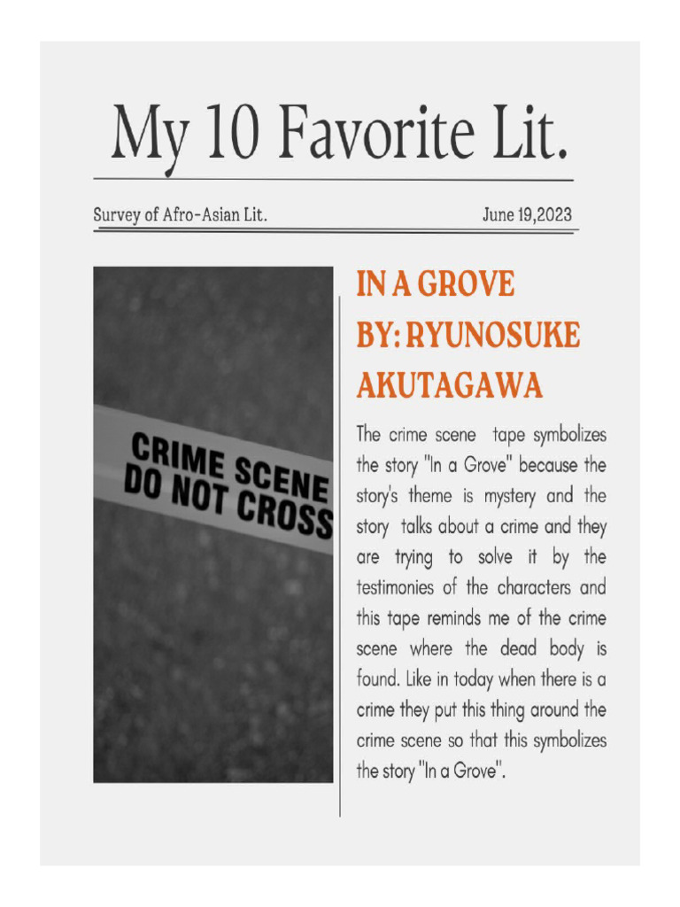 Afro Asian Final Proj | PDF