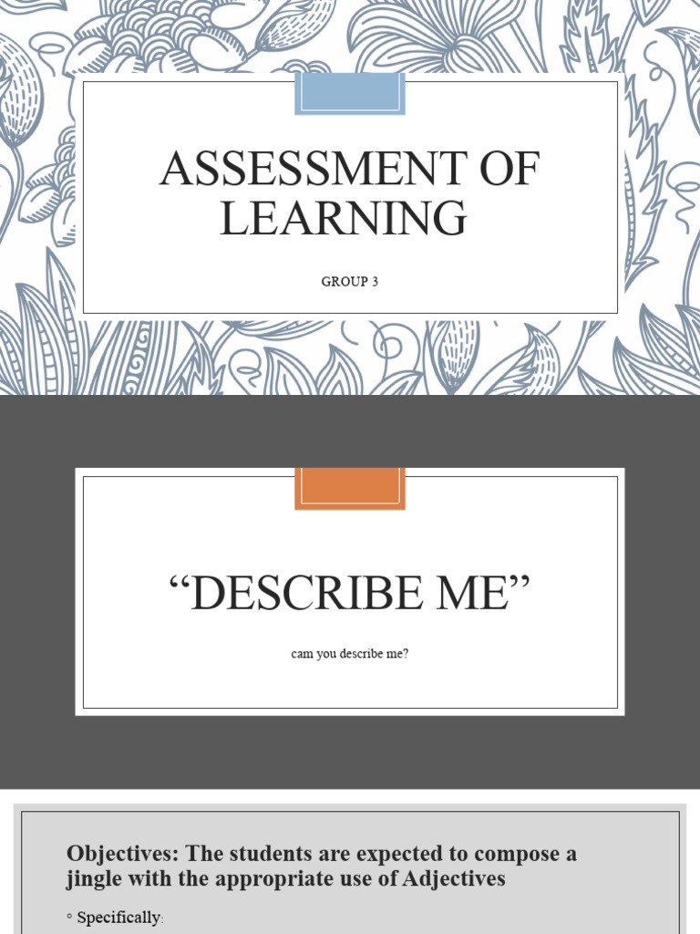 Assessment of Learning | PDF