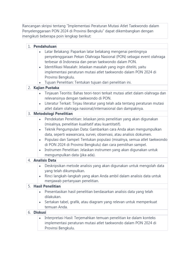 Breakdown SKRIPSI | PDF