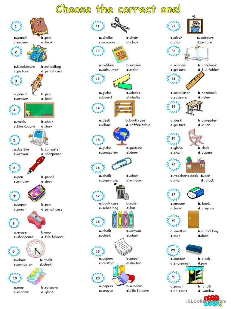 School Objects | PDF