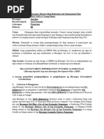 New Editable BDRRM Plan 2026-2028 | PDF