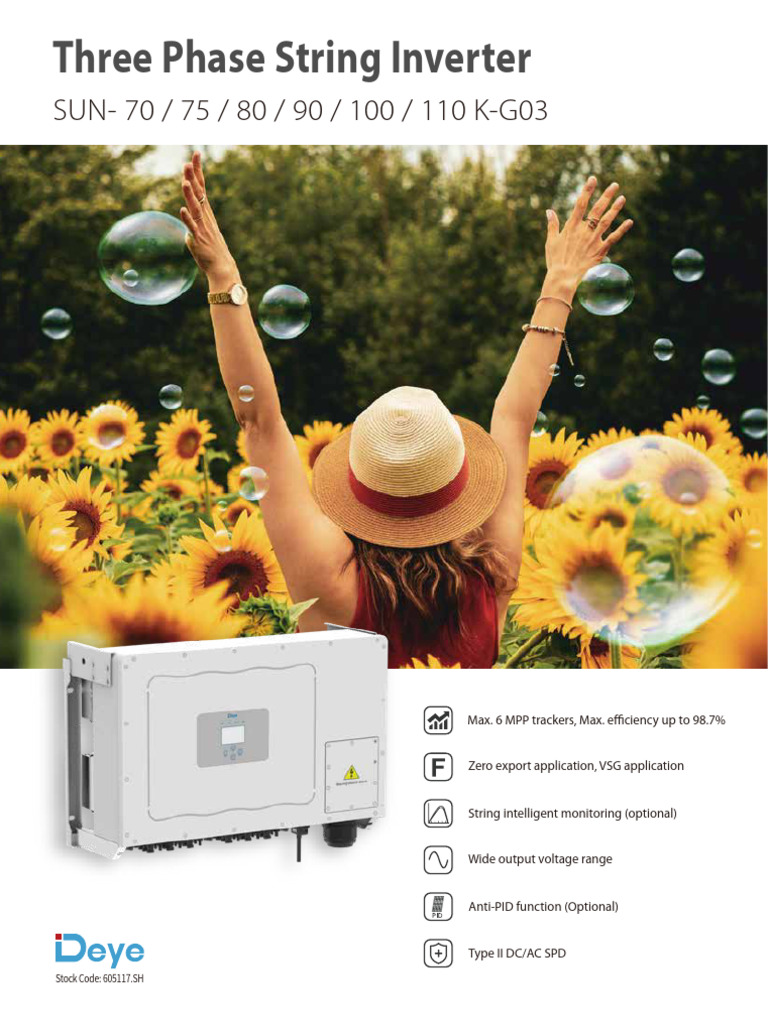 Deye Inverters | PDF