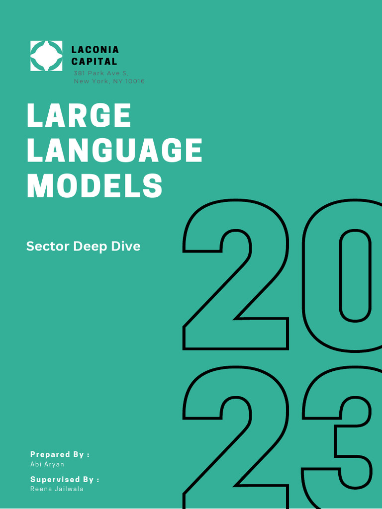 Large Language Models | PDF