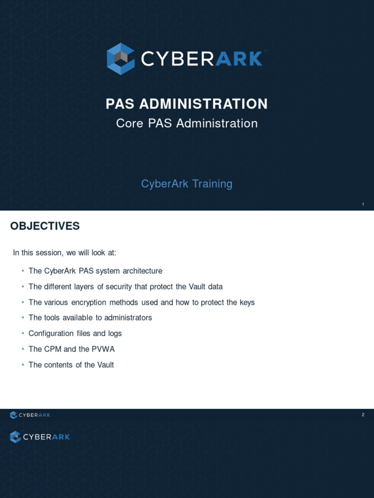 02-PAS-ADMIN EPV Administration | PDF | Key (Cryptography) | Encryption