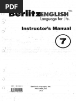 Berlitz English Sample LEVEL3 | PDF | English Language | Semiotics