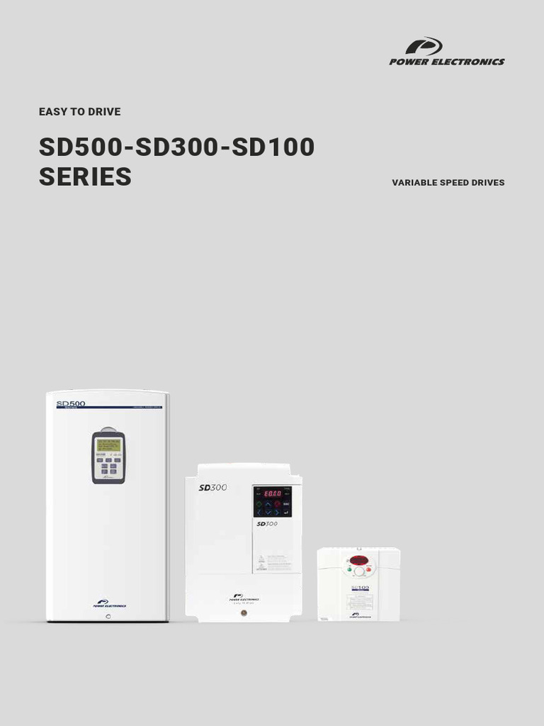 Variable Speed Drives Overview | PDF