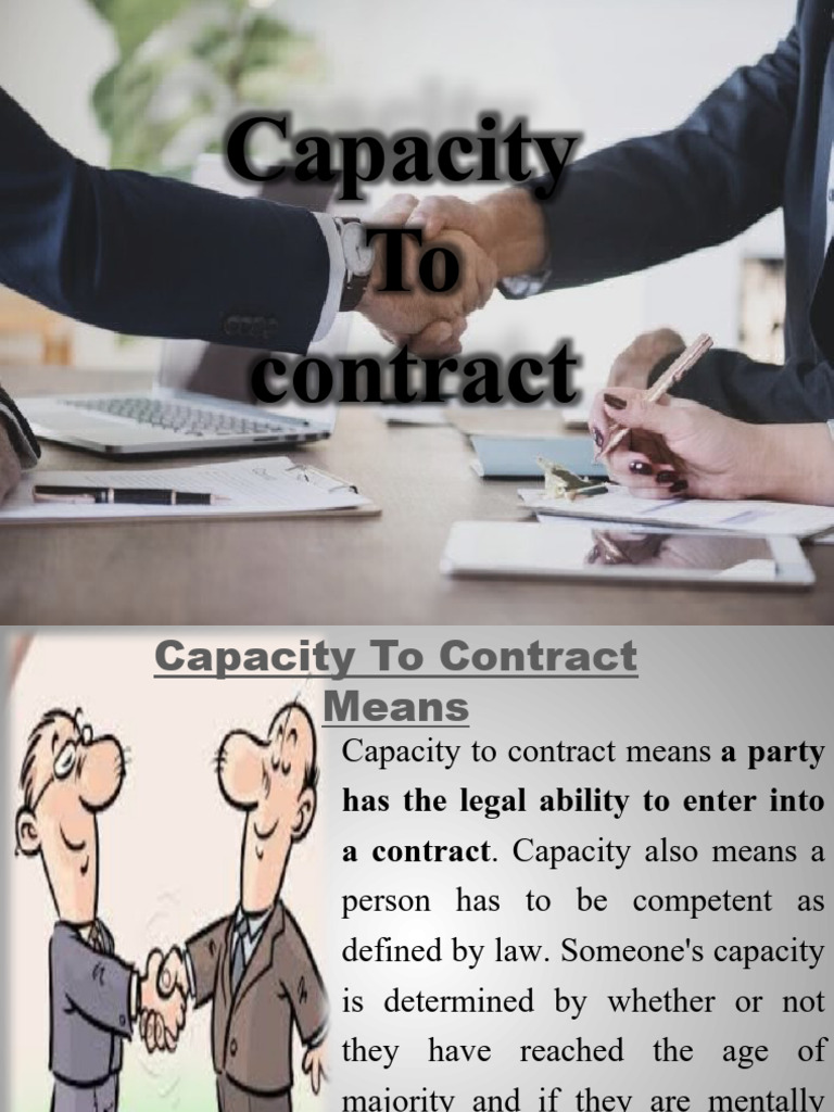Capacity To Contract | PDF | Sanity | Insanity Defense