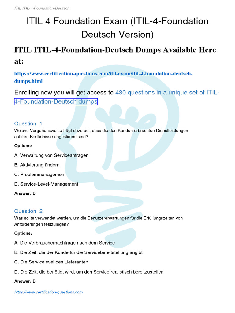 itil-4-foundation-deutsch-pdf | PDF