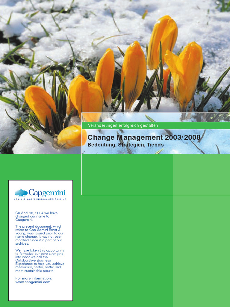 Change Management | PDF