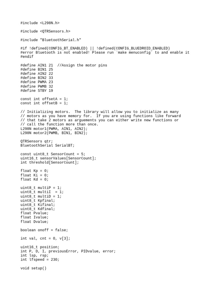 Pid Line Follower O Pdf 
