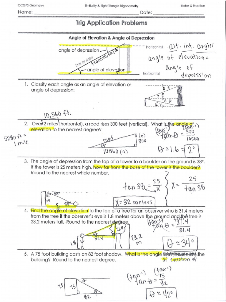 trig-application-problems-key | PDF