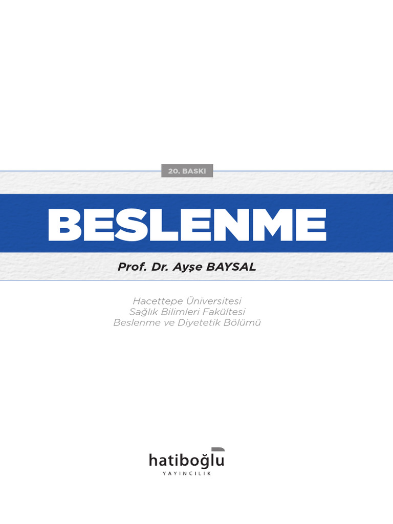 Beslenme 6217756b85860 | PDF
