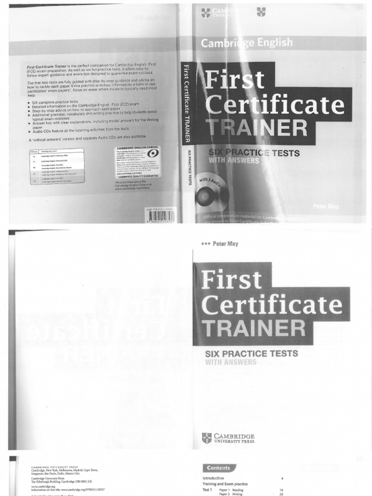 Fce Trainer | PDF