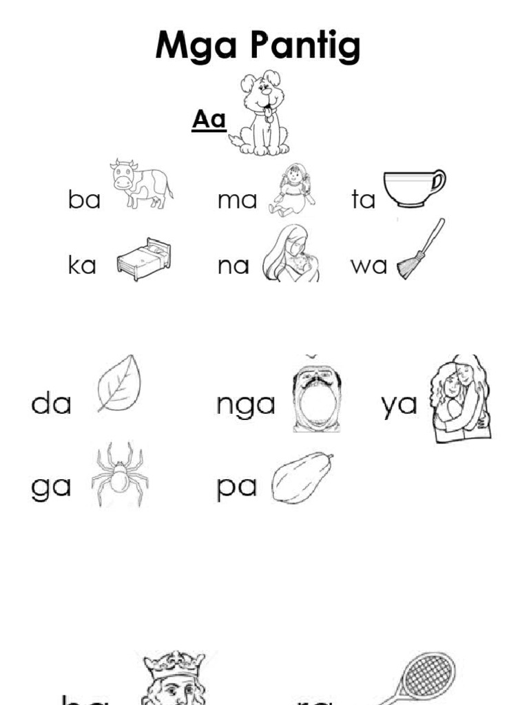 Babasahin With Pictures | PDF