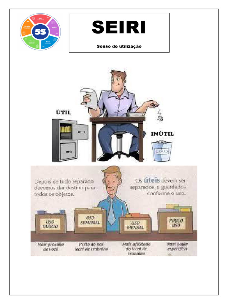Seiri (Senso de Utilização) | PDF