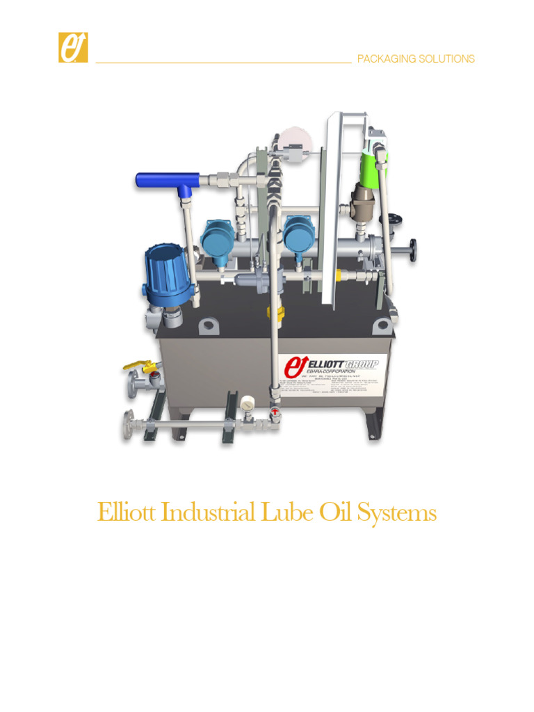 SVS.4092 Elliott Industrial Lube Oil Systems | PDF | Heat Exchanger ...