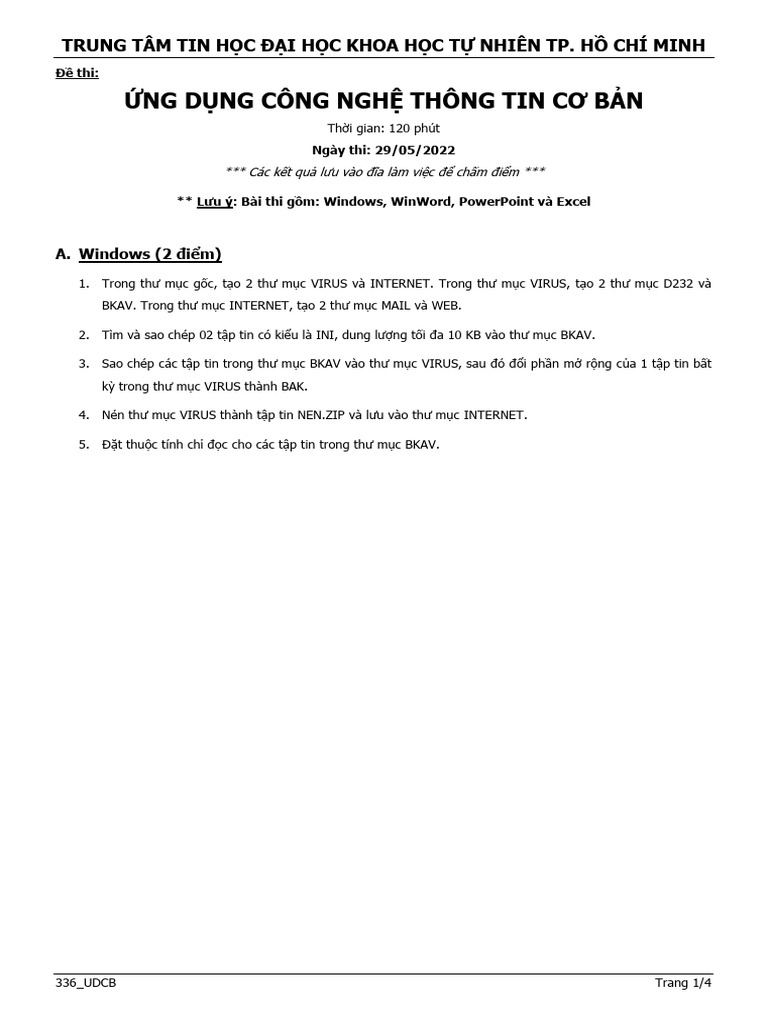 de Thi - 336 - Udcb-6 | PDF