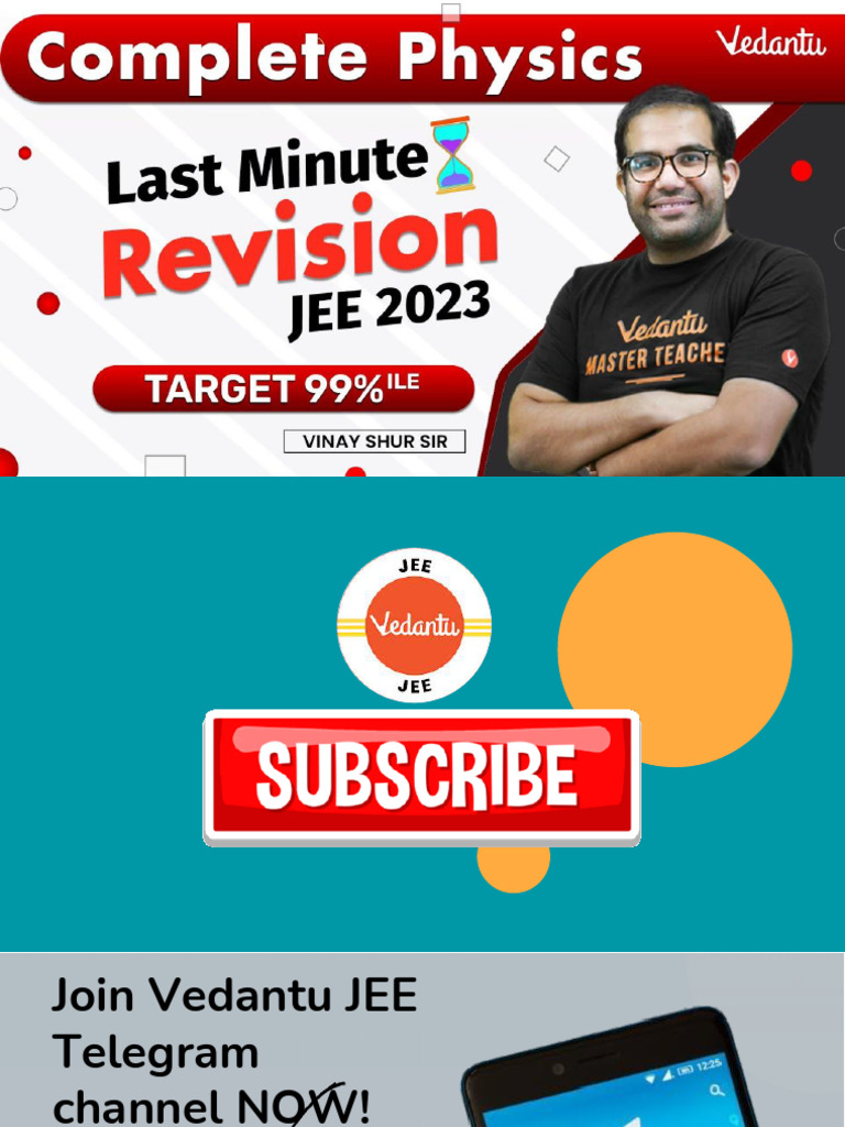 Full Physics JEE 2023 | PDF