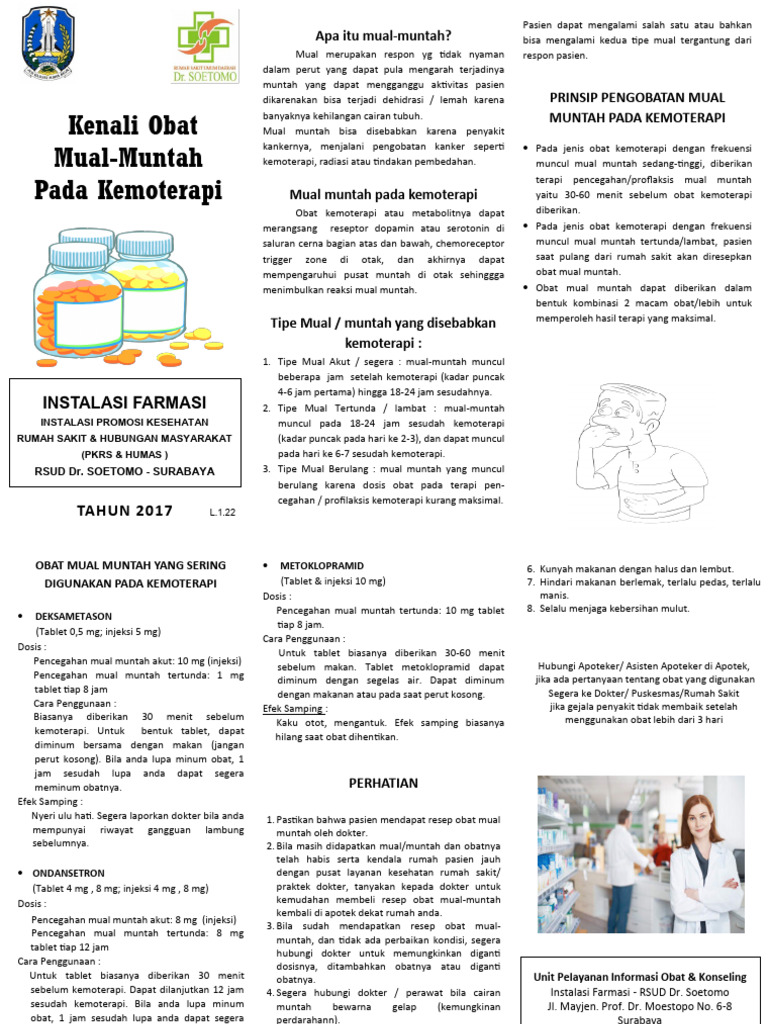 Panduan Obat Mual Kemoterapi | PDF