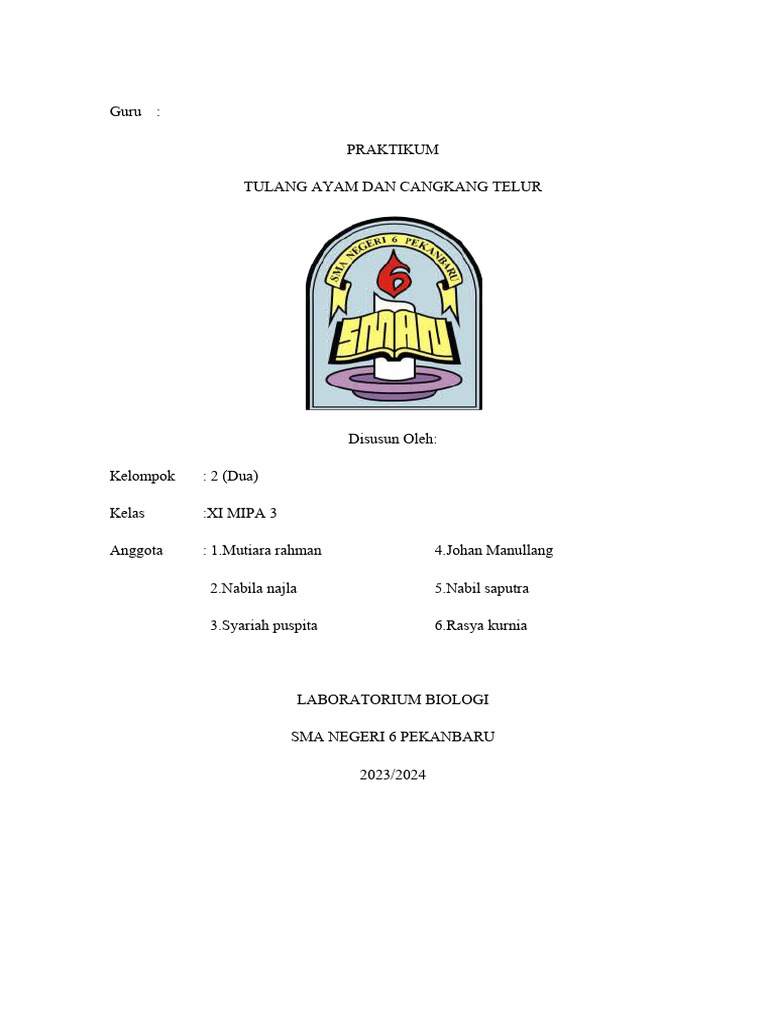 TEMPLATE LAPRAK (1) | PDF