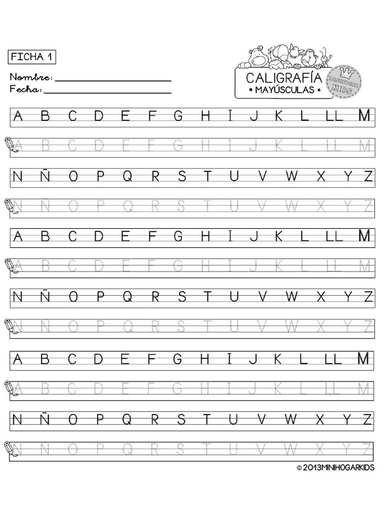 Letras Minusculas | PDF