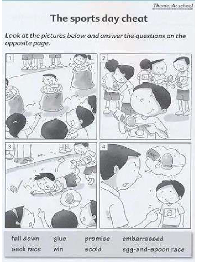 Grade 3 Writing Practice With Picture Composition | PDF