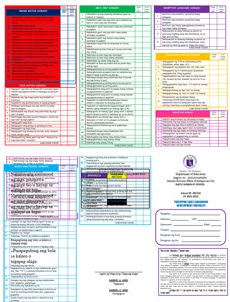 ECCD 2020 2021 - New | PDF
