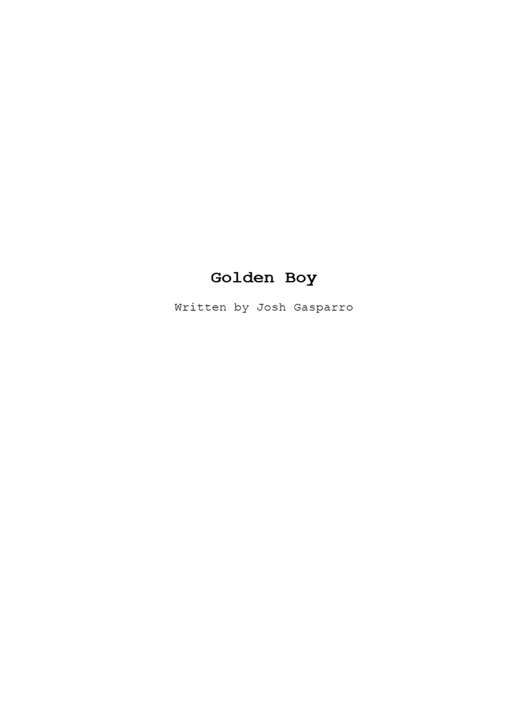 Golden Boy | PDF