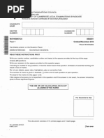BGCSE Mathematics Paper 2 2022 | PDF