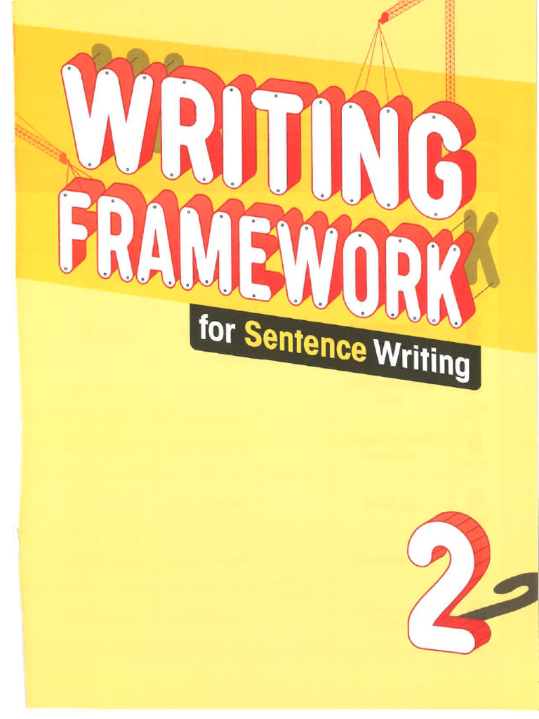 Writing framework for sentence 2 | PDF