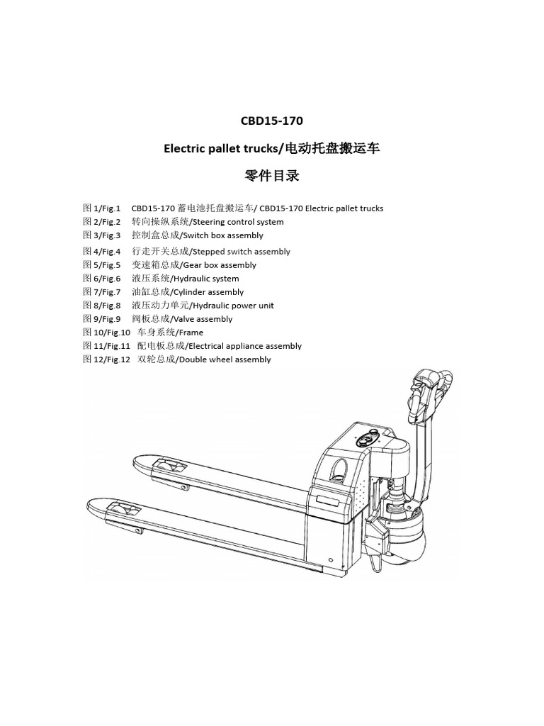 CBD15-170 Part Manual | PDF