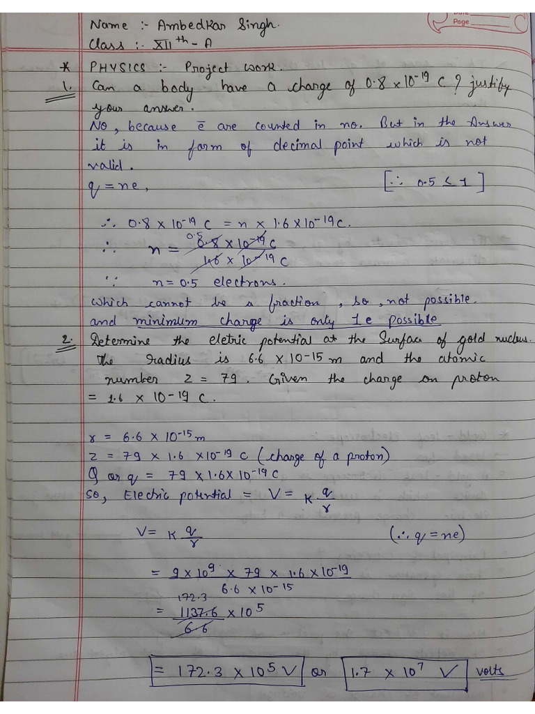 physics homework | PDF