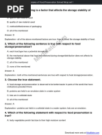 FSSAI Complete Notes | PDF | Food Safety