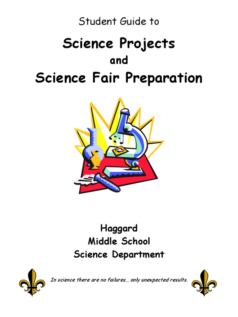 Microsoft Word - Science - Project - Packet - 2010-2011 | PDF ...
