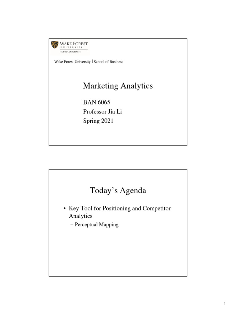 Attribute-Based Perceptual Mapping | PDF | Perception | Brand