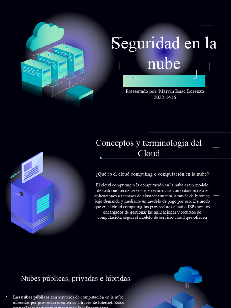 Presentacion Seguridad en La Nube | PDF