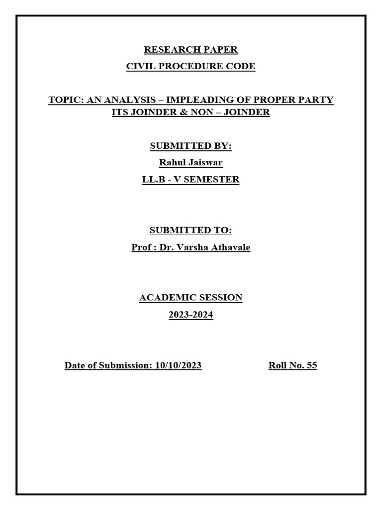 Research Paper CPC Raw | PDF