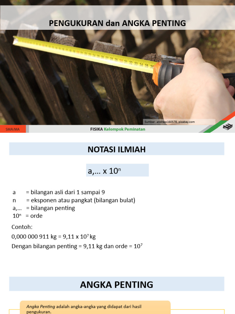 Panduan Lengkap Angka Penting dan Notasi Ilmiah | PDF