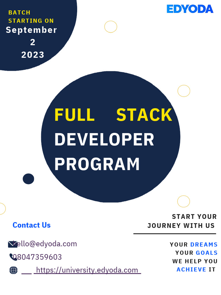 Fullstack Developer Program ISA | PDF