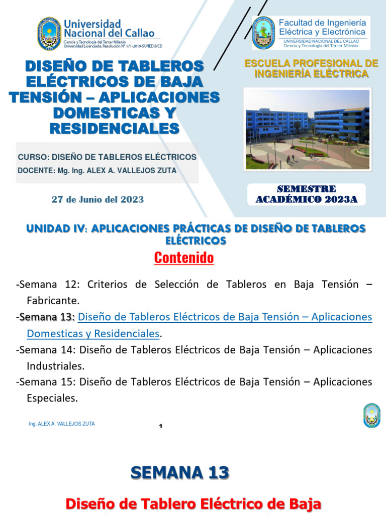 Separata 13 - Diseño Tabl. Elec. Bt-Aplicaciones Domesticas y Residenciales | PDF