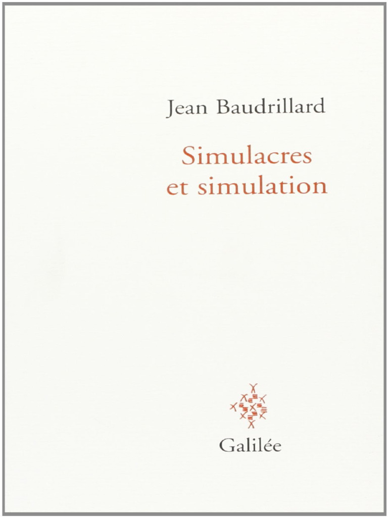 Simulacres et simulation de Baudrillard | PDF | Vérité | Dieu