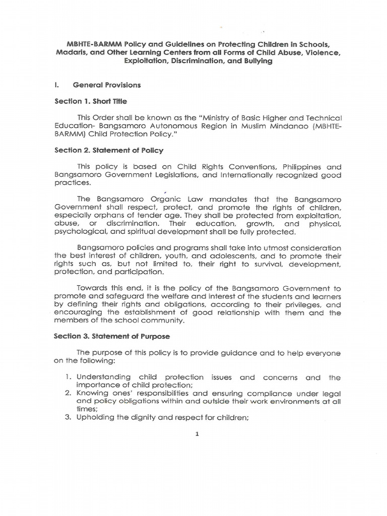 Mbhte Barmm CPP | PDF