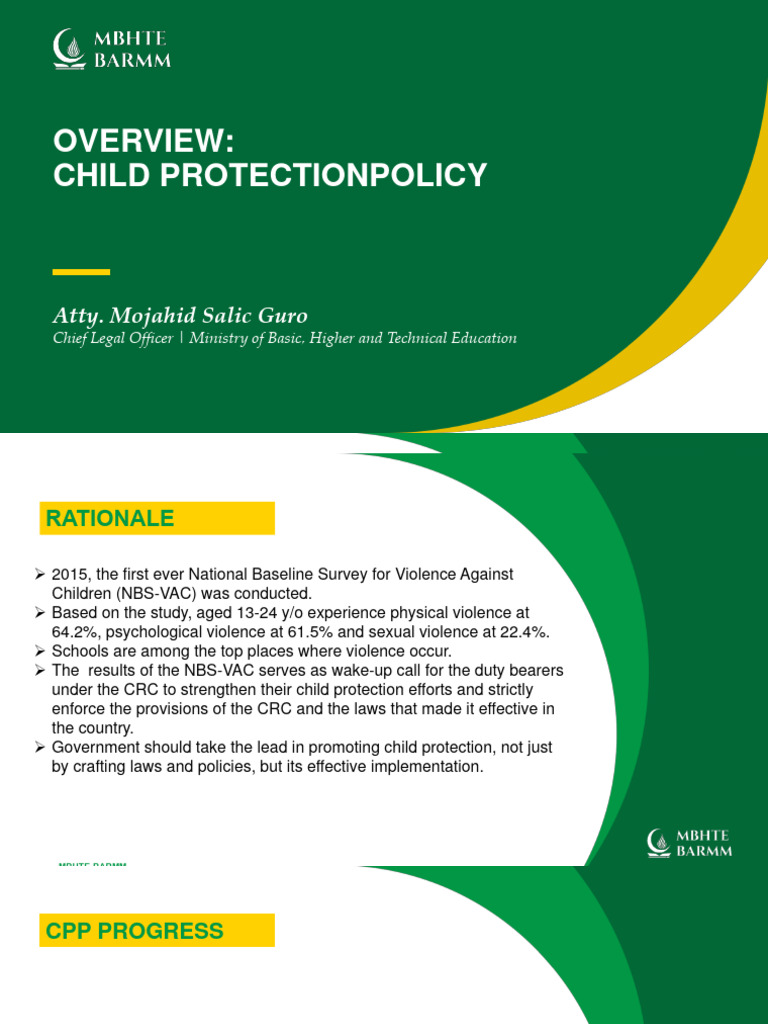 Overview of CPP | PDF | Child Protection | Violence